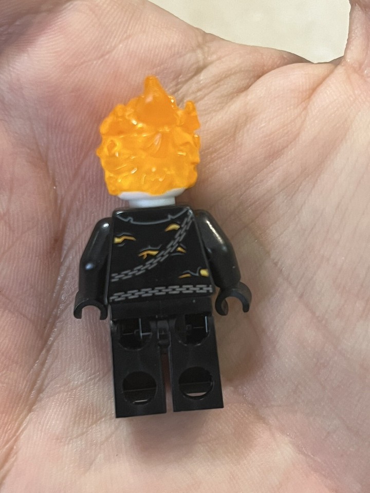 Lego Ghost Rider Minifigure Marvel Super Heroes 76058 sh267 Johnny ...