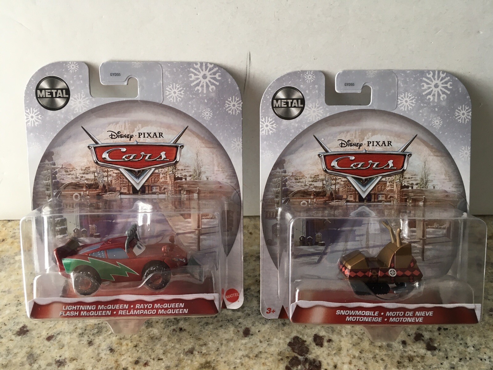 2021 Disney Pixar Cars Winter Holiday Christmas Lightning Mcqueen ...