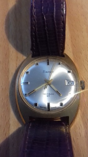 Montre "Flamor" Swiss made années 60 mécanique à remontage manuel TBEG ...