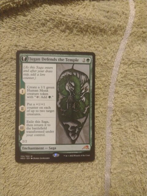 MTG Jugan Defends the Temple // Remnant of the Rising Star Kamigawa ...