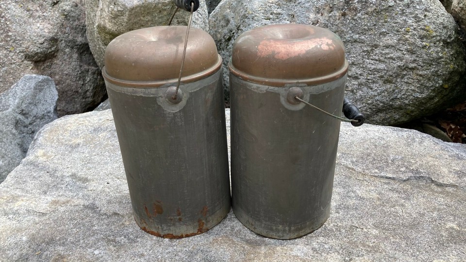 Vintage / Antique Copper Top Mudge Patent Canner John Gaumer Co PA ...