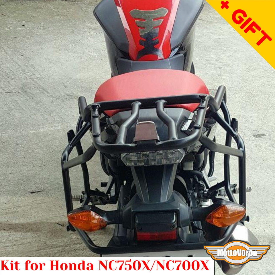 For Honda NC750X Rack luggage system Crash bars NC 700 X NC750XA ...