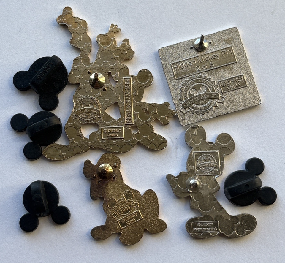 Disney Pins Lot Mickey Mouse Eating Ice Cream Bar Pluto Goofy Greetings ...