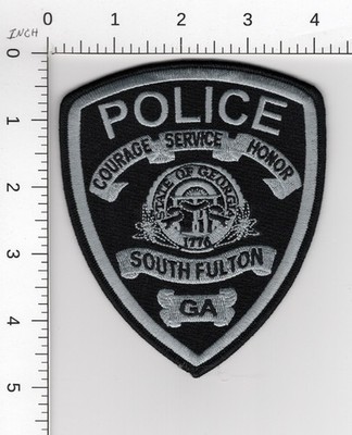 SOUTH FULTON ( SUBDUED VERSION ) GEORGIA COLLECTIBLE POLICE SWAT PATCH ...