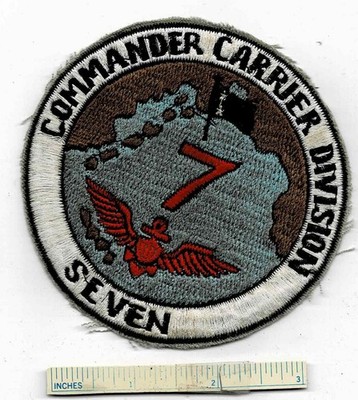 Vietnam War COMMANDER CARRIER Division Seven 7 Aircraft US Navy ...