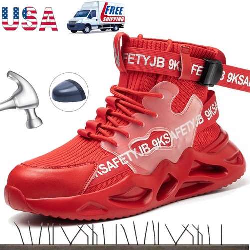 Mens Steel Toe Bulletproof Sneakers Tactical Combat Military Safety ...