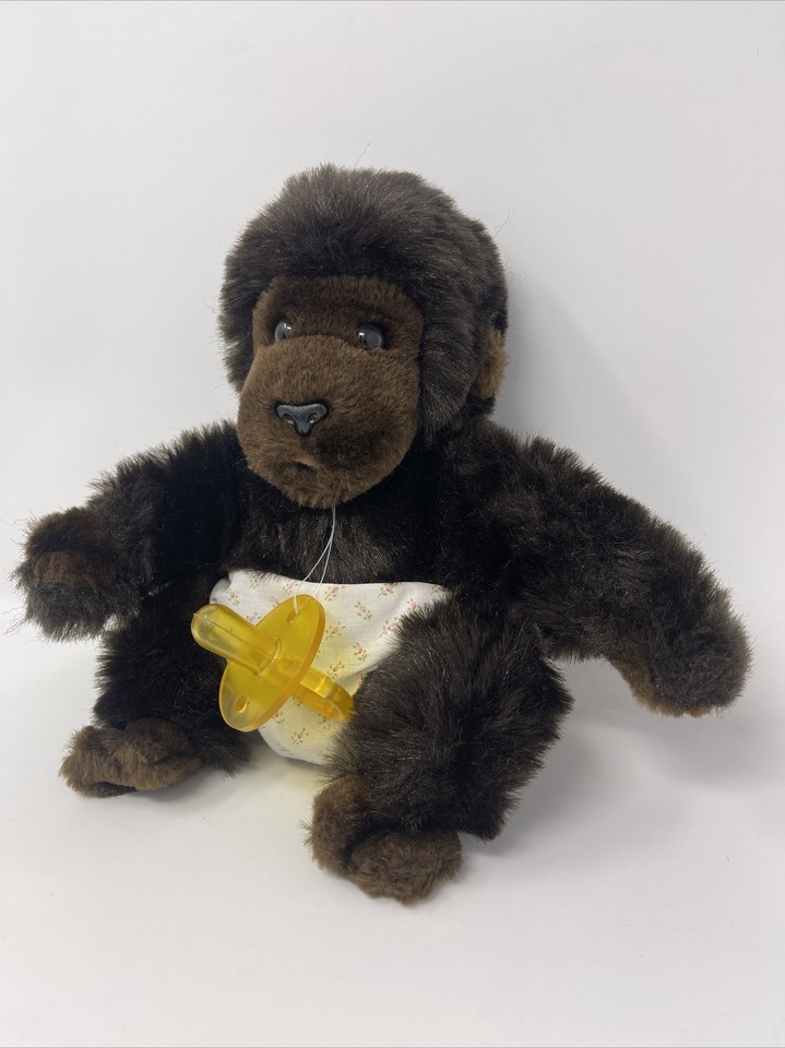 Vintage ©1983 DAKIN Nature Babies Goo-Goo Gorilla ~ Plush, Stuffed ...