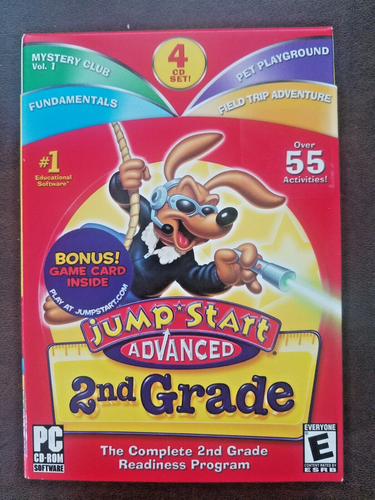 Jump Start Advanced 2nd Grade Readiness Program | CD-Rom | 4 Discs | 50 ...