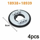 Turntable Rotating gears Technic 18939 48452 for Lego Kits DIY Building ...