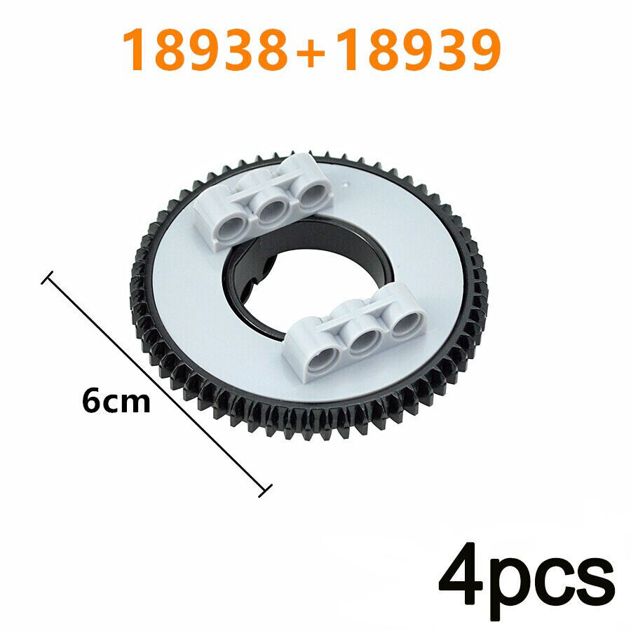 Turntable Rotating gears Technic 18939 48452 for Lego Kits DIY Building ...