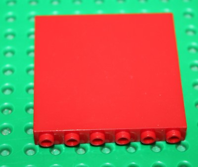 Mur Lego Red Brick 1x6x5 ref 3754/set 6554.8144.230.10128.2150.6464 ...