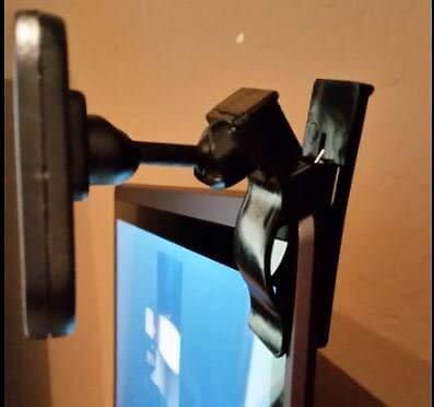Clip-on Rear View Mirror for PC Monitors or Anywhere by Modtek 1 for ...