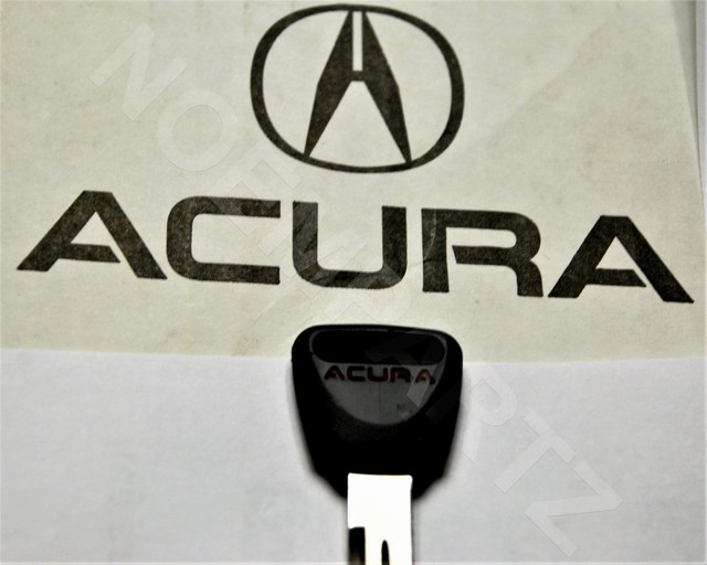 OEM Acura Key Blank Uncut Red Lettering Factory Genuine Honda Part USDM ...