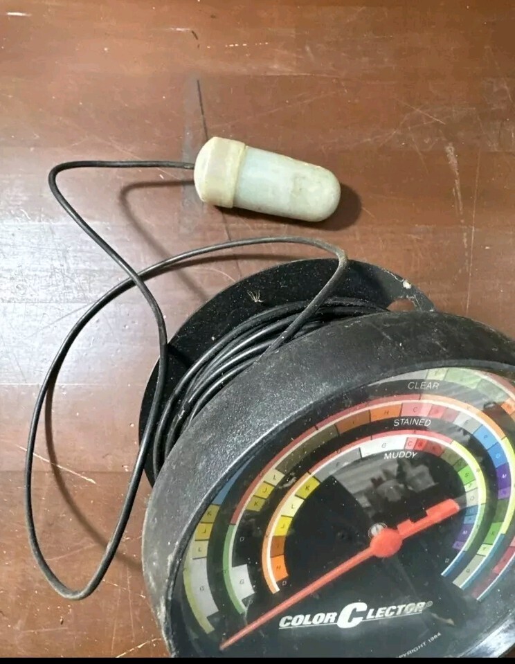 Vintage Color C lector Fish Finder System Lake System PH Guide 1984 ...