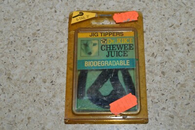 Vintage S-Tail 3" Dr. Juice Jig Tippers Chewee Juice Fishing Lure | eBay