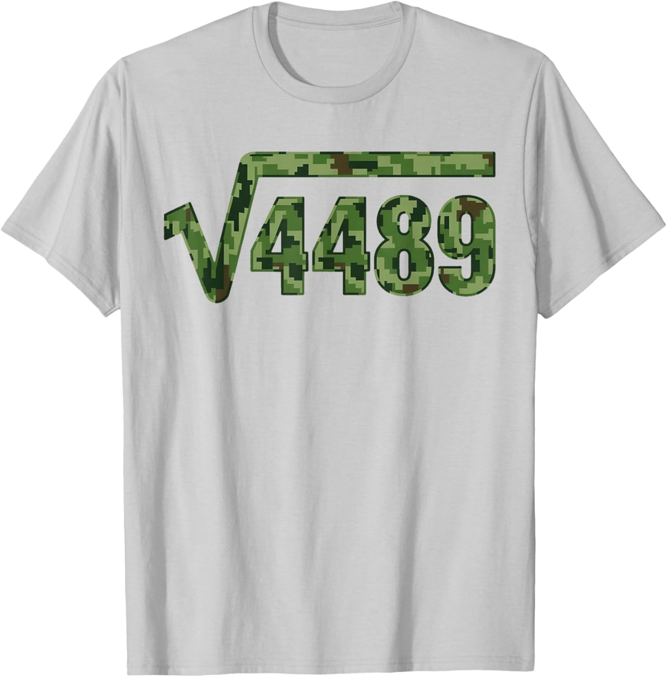 Funny 67 Trendy Square Root 4489 Camo Tee Unisex 2025 T-Shirt | eBay
