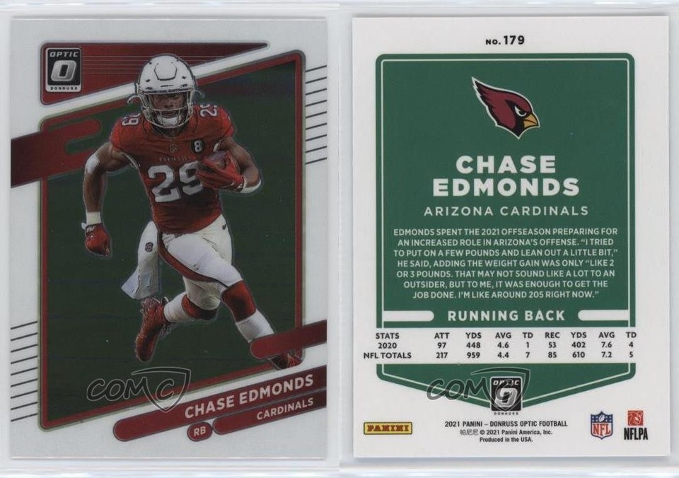 2021 Panini Donruss Optic Chase Edmonds #179 z6b | eBay