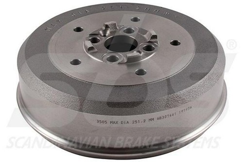 2x SBS Tambour de frein Frein à Tambour 1825253505 pour KIA SPORTAGE ...