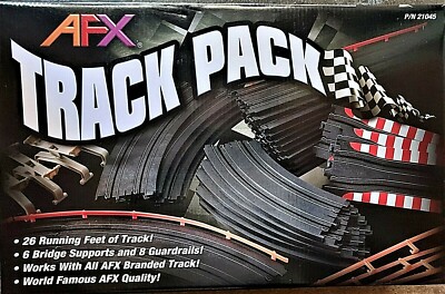 AFX TRACK PACK #21045 26 feet of track plus much more New | eBay Australia