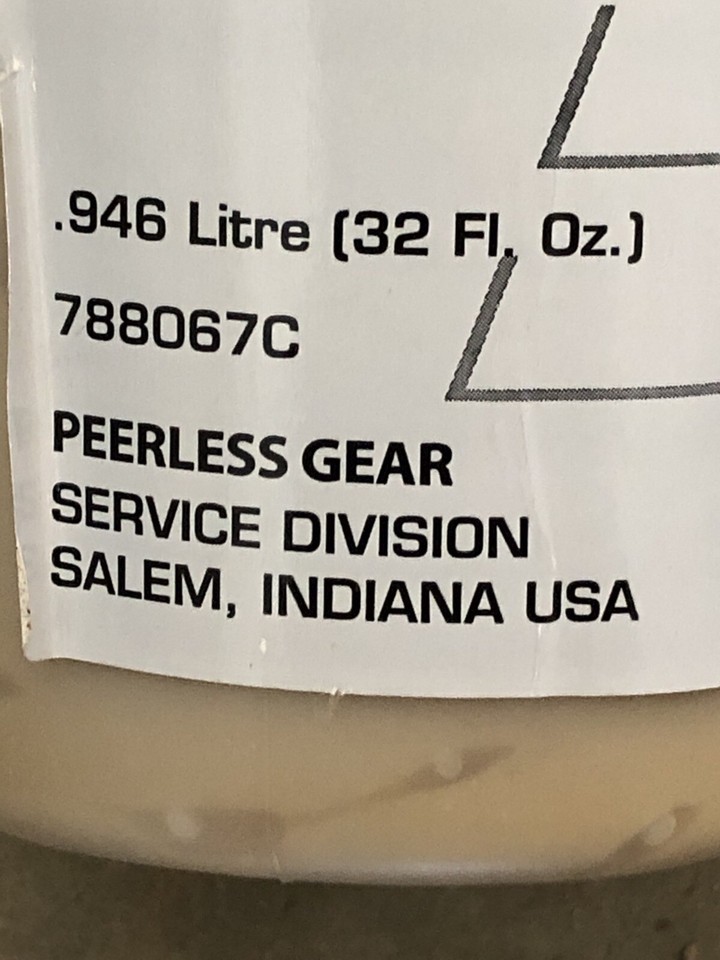 Tecumseh 788067D bentonite grease peerless transmission gear box lube ...