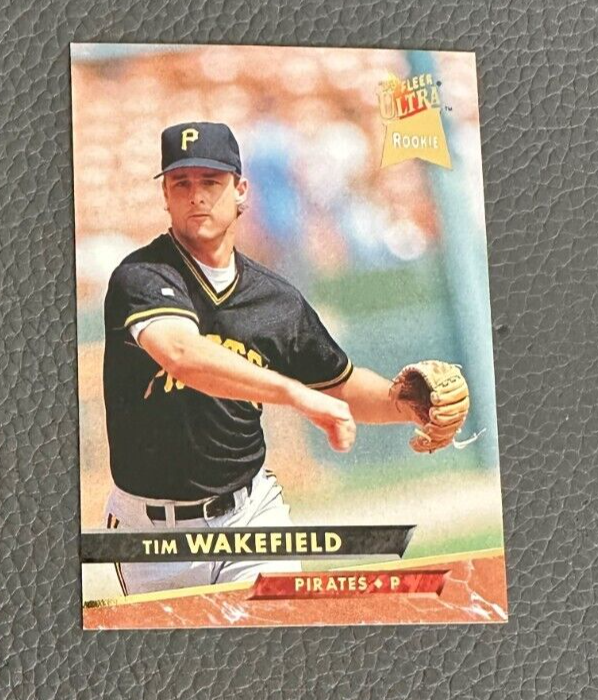 1993 Ultra Pittsburgh Pirates Baseball Card #104 Tim Wakefield Rookie ...