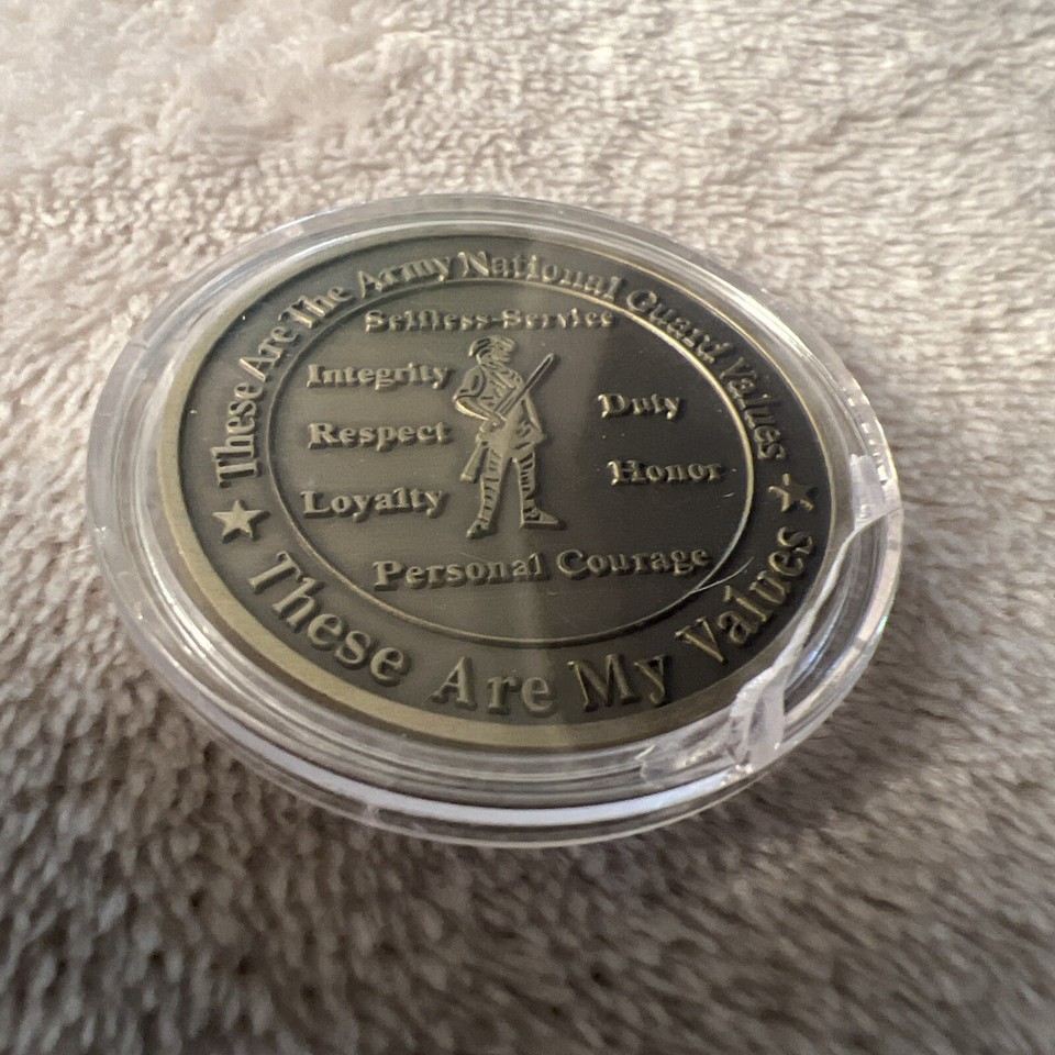 US Army National Guard Challenge Coin - Leadership 2002 | eBay