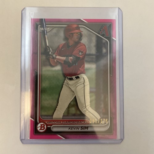 2024 Bowman #BP-34 Kevin Sim Prospects Pink #81/175 | eBay