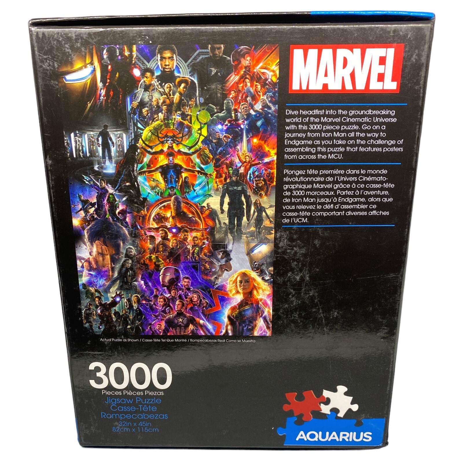 Marvel MCU Collage 3000 Piece Jigsaw Puzzle AQUARIUS 32” x 45” | eBay