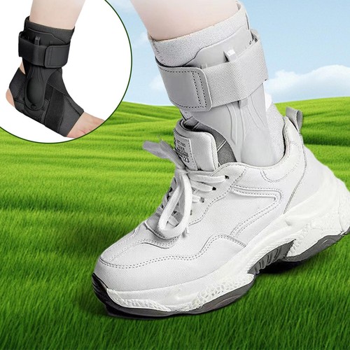 Ankle Brace Support Compression Stabilizer Pain Relief Foot Lace Up ...