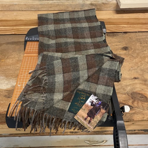 Islay Woollen Mill Co Scotland Plaid Tartan Scarf Braveheart 100% Pure ...