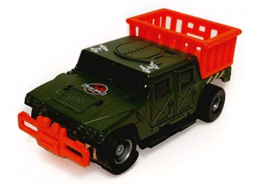 JURASSIC PARK THE LOST WORLD 1997 TYCO GREEN HUMVEE SLOT CAR ~ TESTED ...