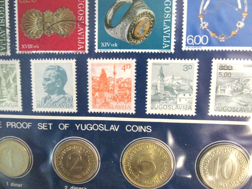 Yugoslavia proof set of coins and stamps | eBay UK