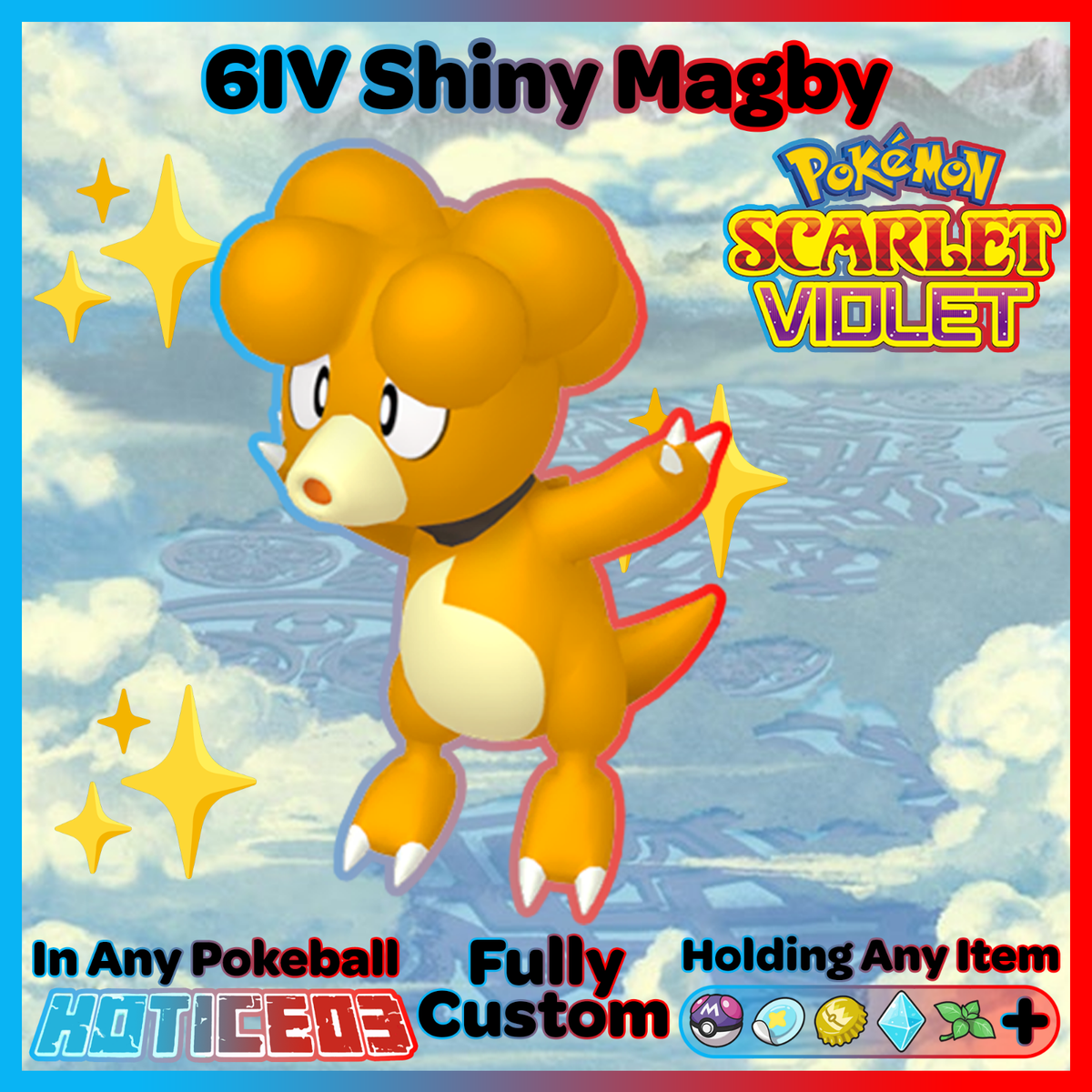 Magby Pokemon Violet