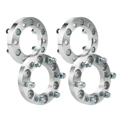 25mm-6x5.5''-14x1.5-108 hub bore wheel spacers fits CHEVY GMC Silverado ...