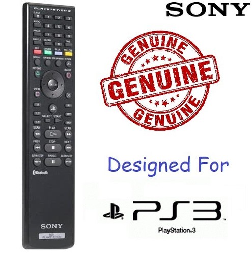 Genuine Sony Media Remote For PS3 Playstation 3 Multimedia Controller ...