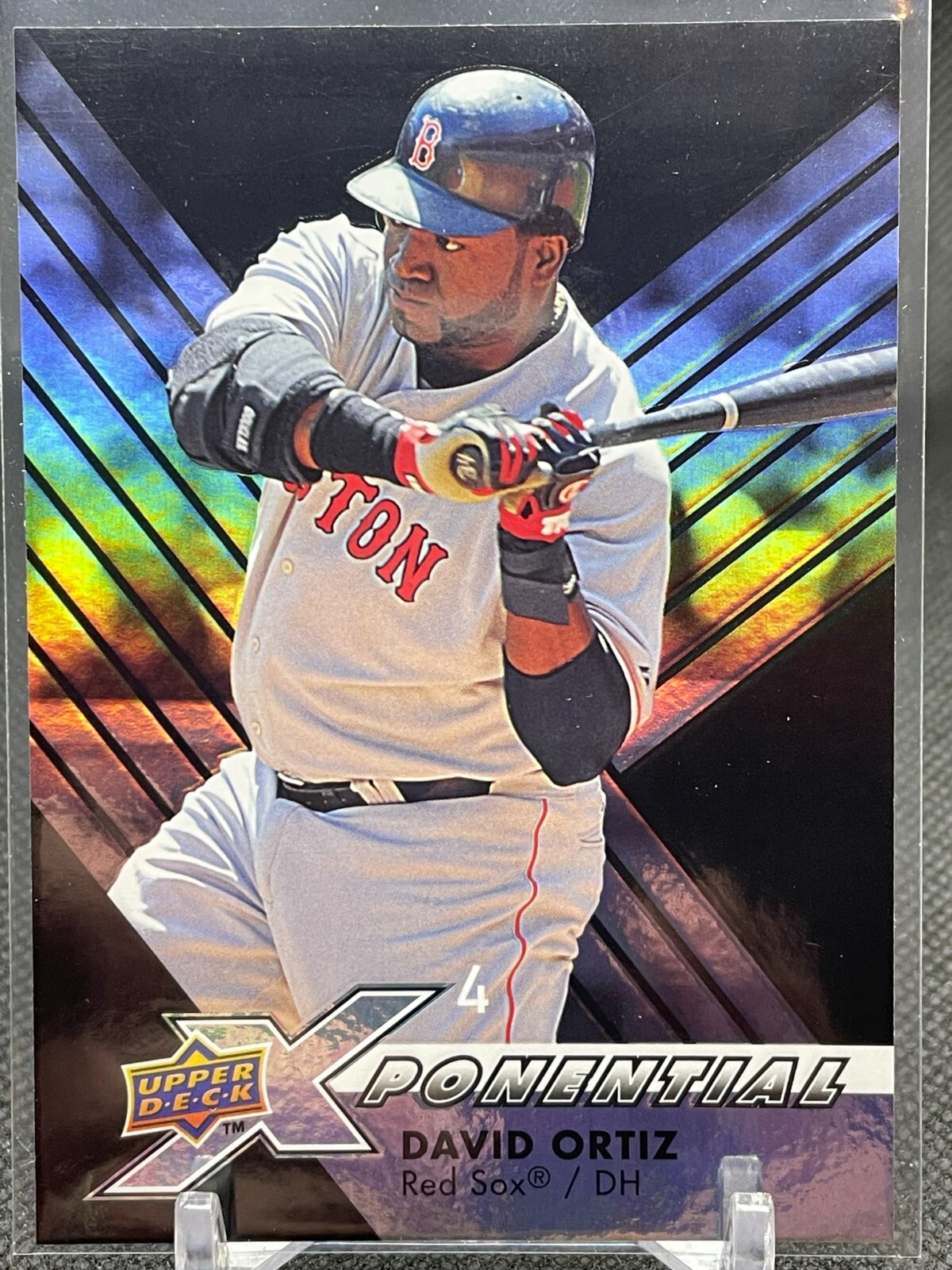 2009 Upper Deck X David Ortiz XPonential 4 Baseball Card | eBay