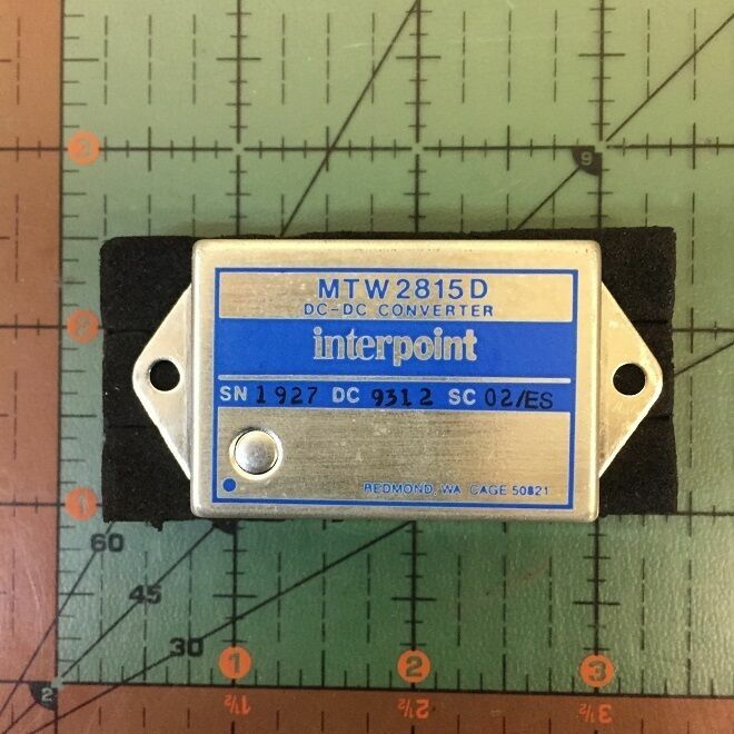 Interpoint DC/DC Converter MTW2815D 28v Input 30 Watt NEW Original | eBay