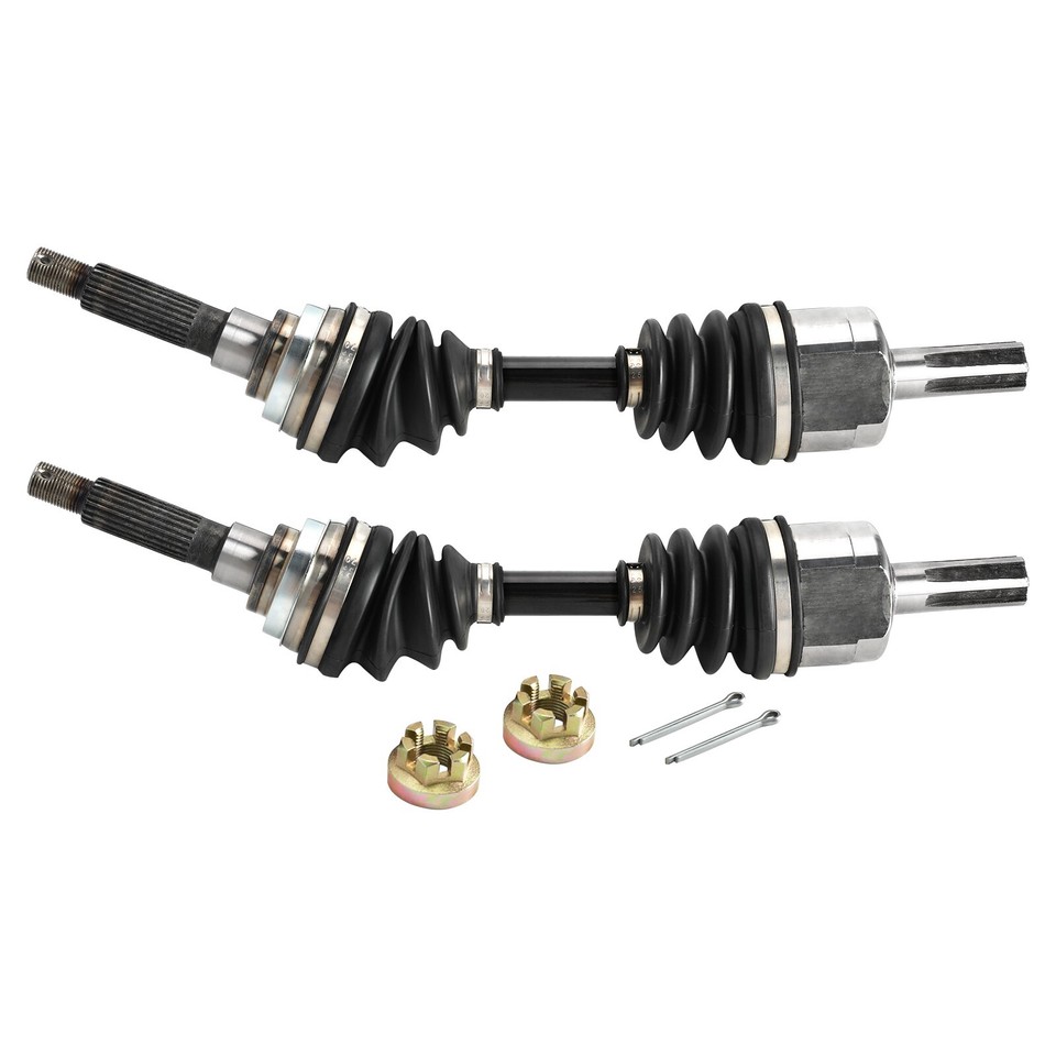 Full ATV UTV Differential Drive Shaft CV Front Axle Kit Gear Box Brake ...