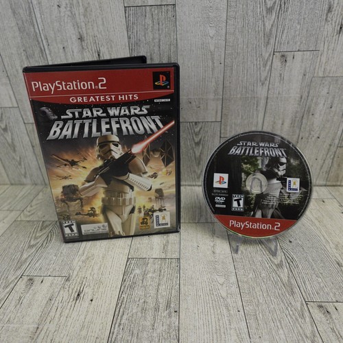 Star Wars Battlefront PS2 Sony PlayStation 2 No Manual Greatest Hits ...