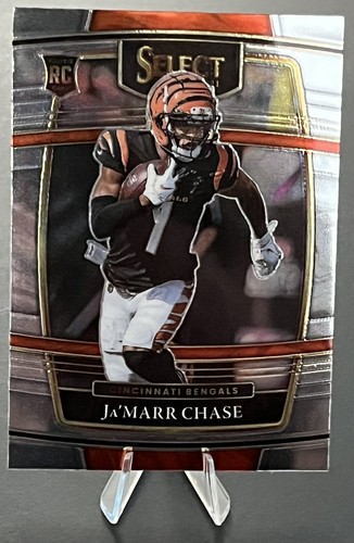 2021 Select Football JaMarr Chase Rookie Card RC Concourse Level #47 ...