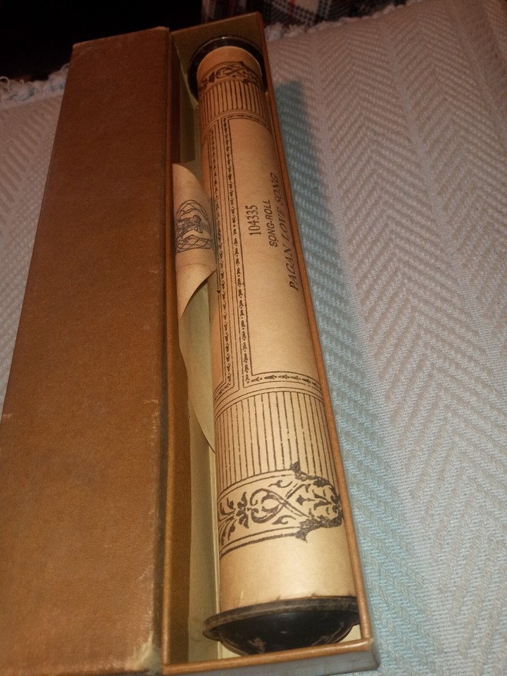 Antique Duo-Art Reproducing Piano Roll 104335 Pagan Love Song NR | eBay
