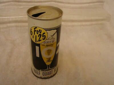 16 OZ. PALE DRY BREW 102 P/T BEER CAN 6 FOR $1.25 MAIER LOS ANGELES ...