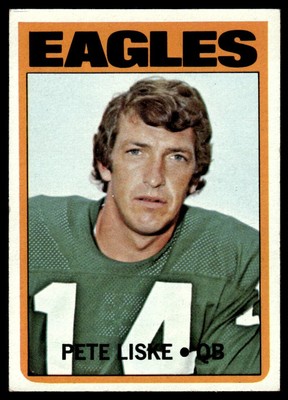 1972 Topps Pete Liske Philadelphia Eagles #228 | eBay