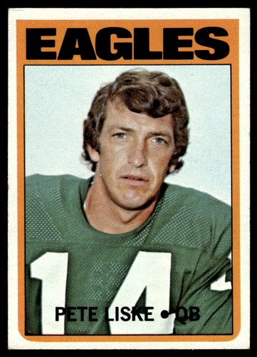 1972 Topps Pete Liske Philadelphia Eagles #228 | eBay