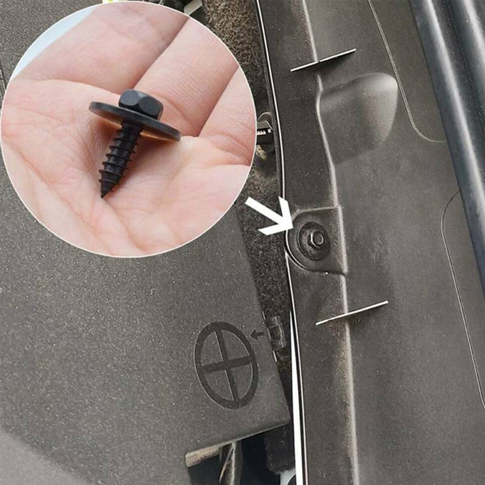 20Pcs For MERCEDES BENZ Hex Head Screws Splash Guard Retainers ...