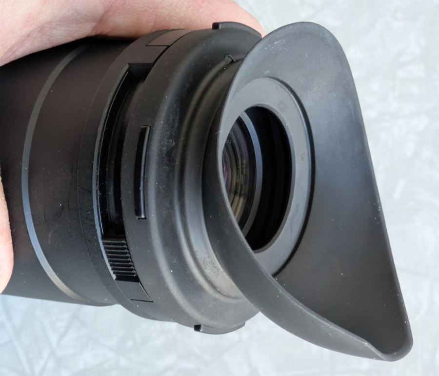 Sony NEX-FS Viewfinder Tube & Large Eyecup for FS100U/700R Cameras -MFR ...
