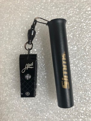 Abel Black Nippers w/ Simms Retractable Zipper Fly Fishing NICE | eBay