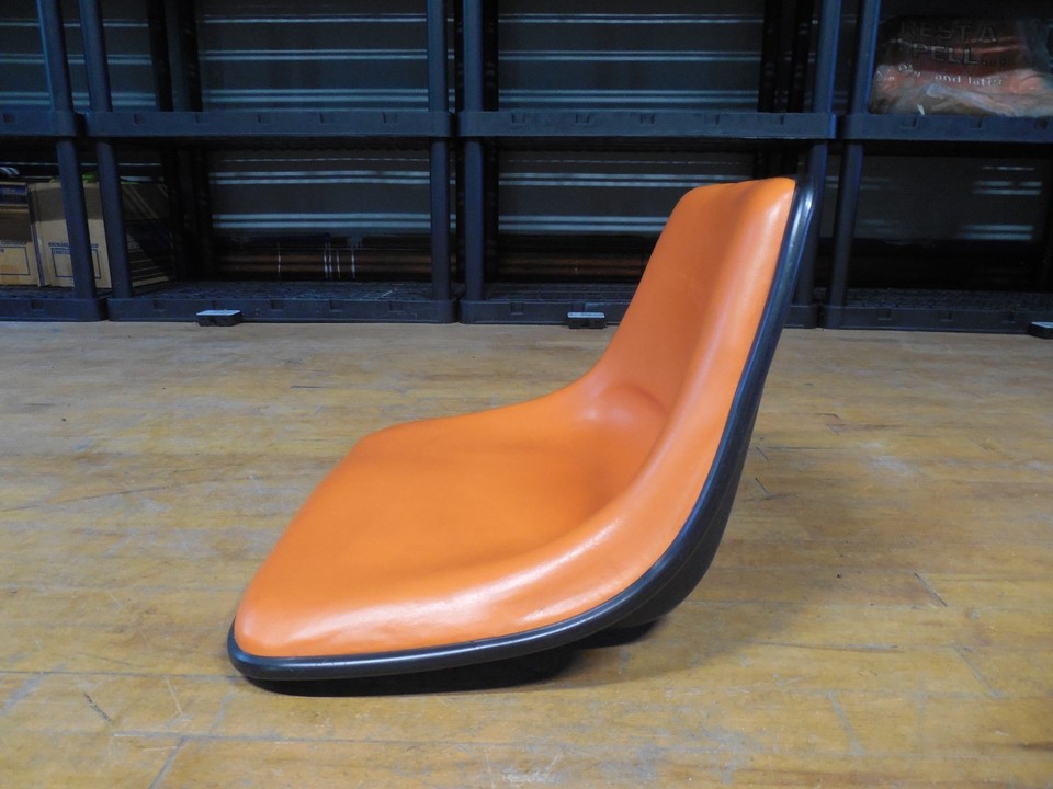 John Deere Sunset Orange Patio Series Garden Tractor Seat OEM 110 112 ...