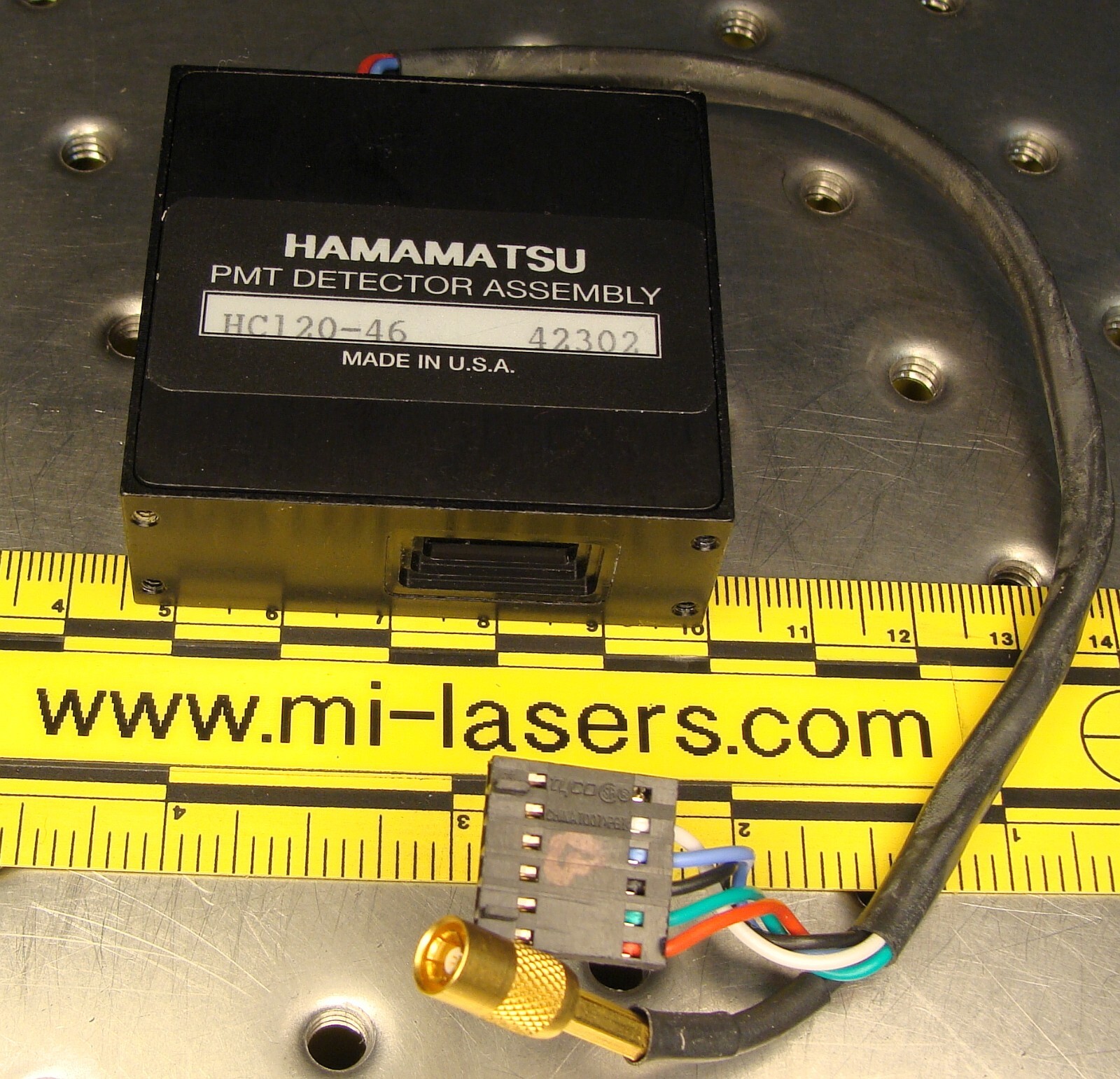 Hamamatsu HC120-46 PMT Detector Assembly for sale online | eBay