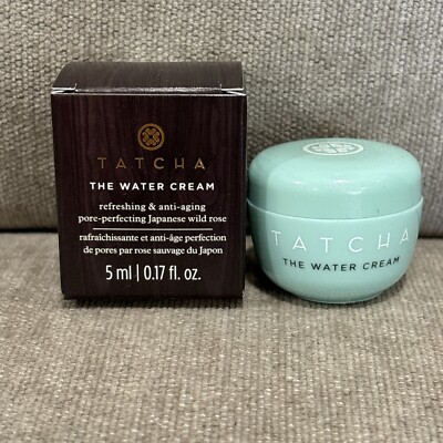 Tatcha The Water Cream Refreshing 0.17 oz /5mL each Travel Size Mini ...